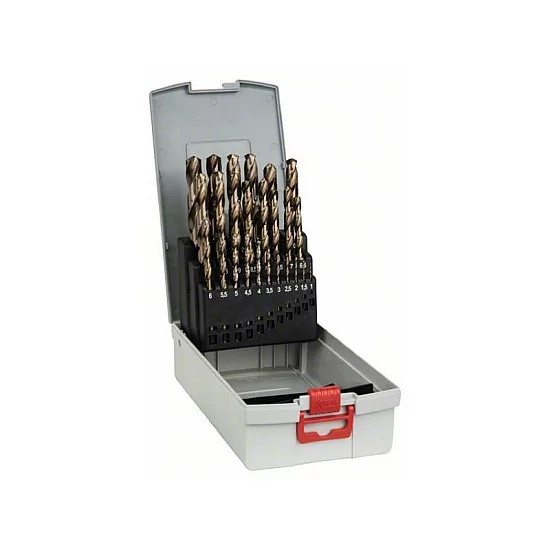 BOSCH 25-DELNI PROBOX SET BURGIJA ZA METAL HSS-CO, DIN 338 (COBALT LEGURA) 2608587018, 1-13 MM CENA