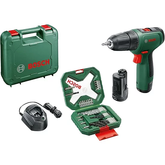 BOSCH ZELENI ALAT 06039D3008 EASYDRILLA 1200 (2X1.5 AH) +GAL 1210 CV+ AC SET X34 SET