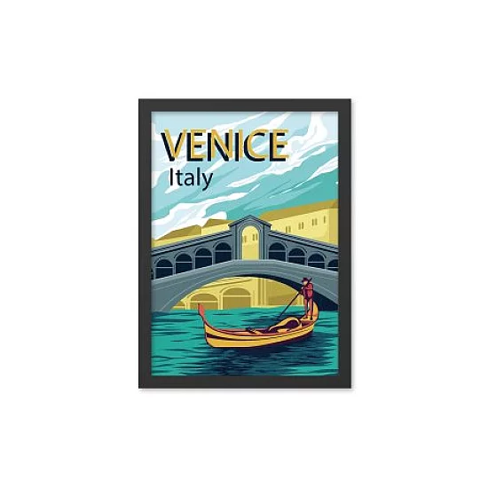 WALLXPERT DEKORATIVNA SLIKA VENICE 2 (40 X 55) CENA