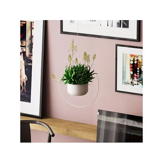 WALLXPERT DECORATIVE POT SAKSIJA PAYANDA WHITE CENA