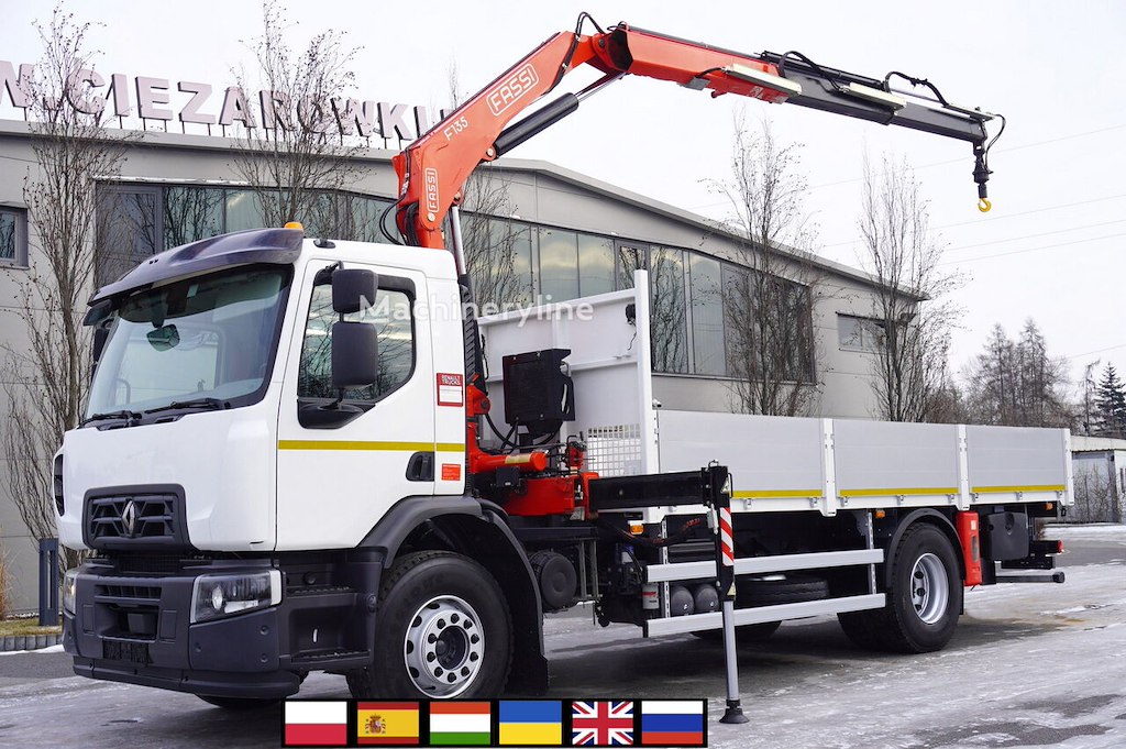 Renault C280 DTI 8 / FASSI crane F135A.22 / rotator / remote control / F autodizalica