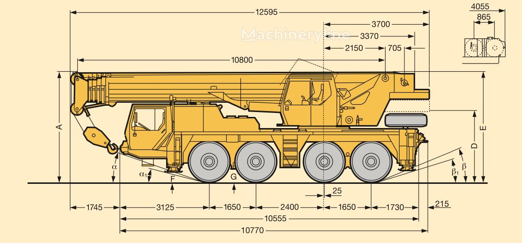 Liebherr LTM 1080-1 dizalica za sve terene