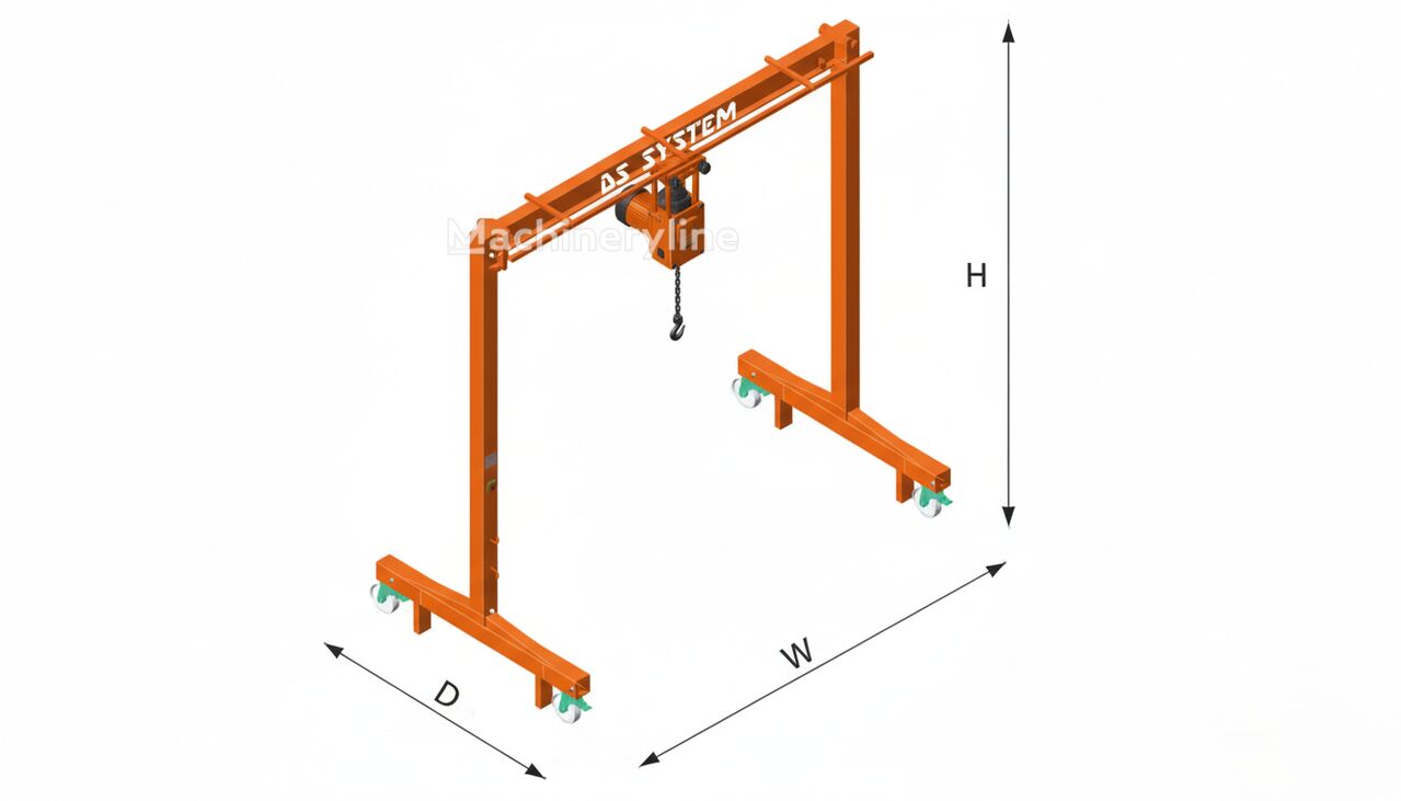 Novi DS System BR 00 portalni kran