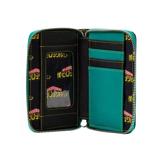 LOUNGEFLY MY HERO ACADEMIA DEKU ZIP AROUND WALLET CENA