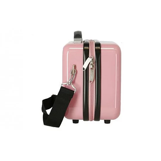 ROLL ROAD ABS BEAUTY CASE ORCHID PINK