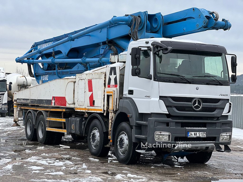 Betonstar 2016 na šasiji Mercedes-Benz 4140 pumpa za beton