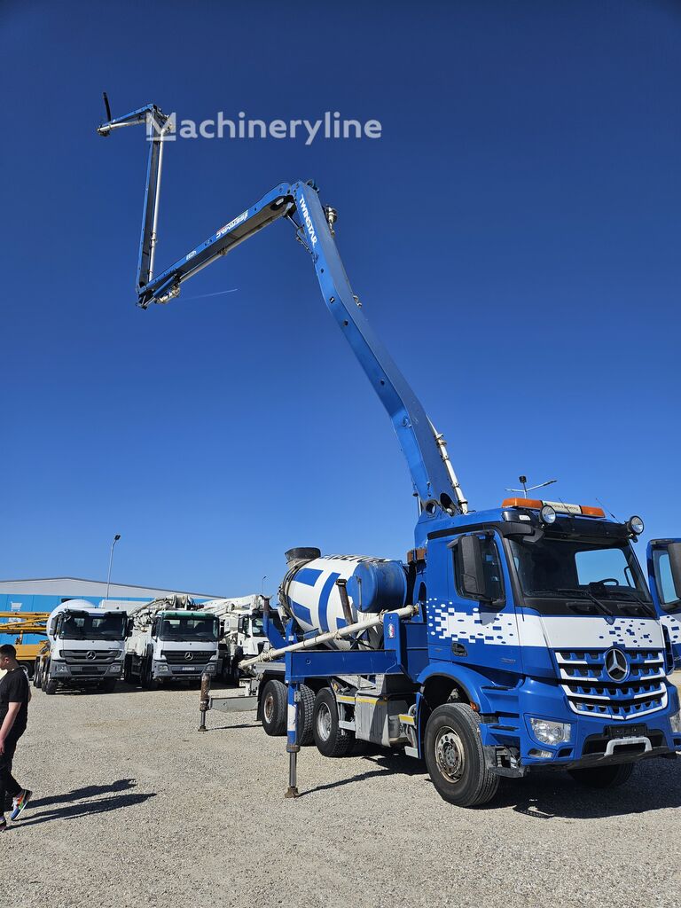 Sermac Twinstar 4Z33 na šasiji Mercedes-Benz Arocs 4151 pumpa za beton