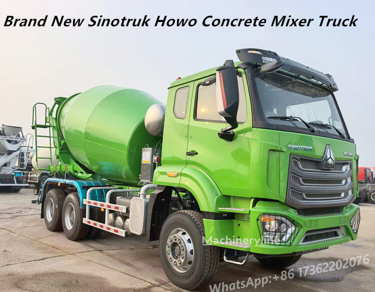 Novi Sinotruk Howo Brand New Concrete Mixer Truck for Sale kamion s mešalicom za beton