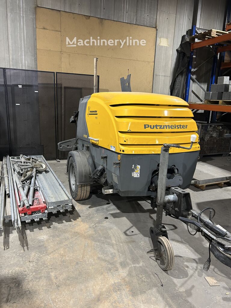 Putzmeister P 715 TD stacionarna betonska pumpa
