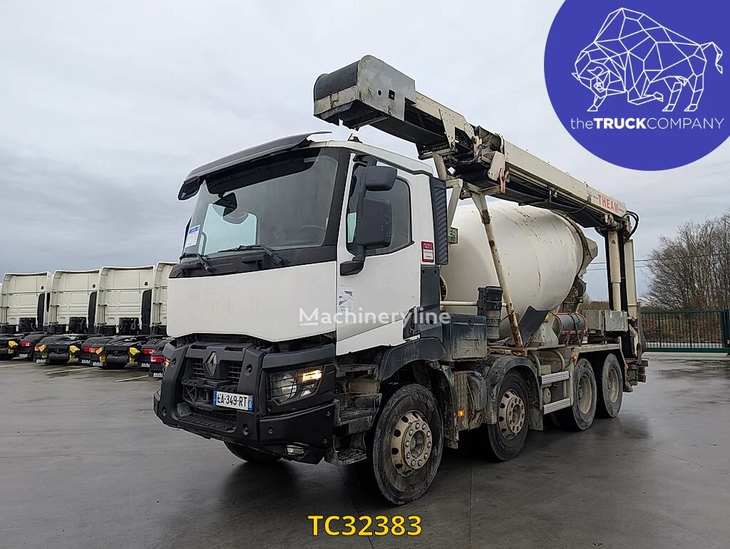 Renault C 430 kamion s mešalicom za beton