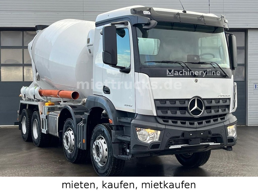 Novi Mercedes-Benz 3240 Putzmeister 10cbm 4J Garantie mietkaufen kamion s mešalicom za beton