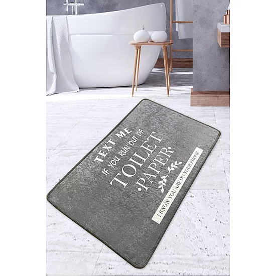 L`ESSENTIEL MAISON PROSTIRKA ZA KUPATILO TOILET GREY
