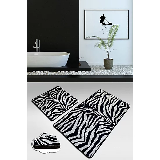 L`ESSENTIEL MAISON SET 2 PROSTIRKE ZA KUPATILO STRIPED