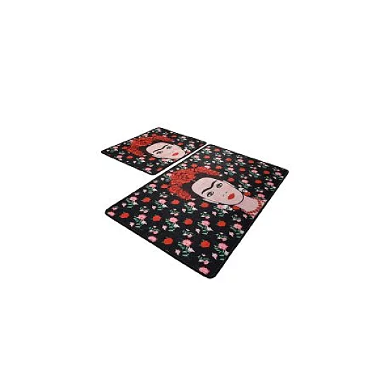 L`ESSENTIEL MAISON SET 2 PROSTIRKE ZA KUPATILO FRIDA BLACK