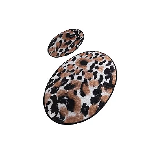 L`ESSENTIEL MAISON SET 2 PROSTIRKE ZA KUPATILO LEOPARD DJT