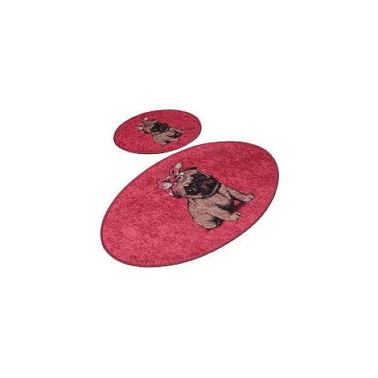 L`ESSENTIEL MAISON SET 2 PROSTIRKE ZA KUPATILO PINK PUG