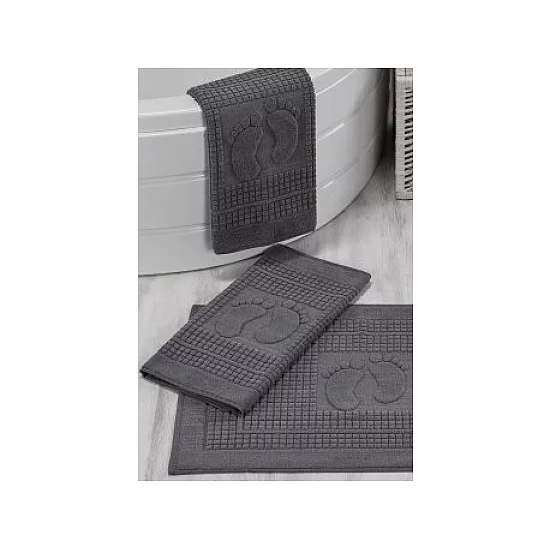 L`ESSENTIEL MAISON SET 3 PROSTIRKE ZA KUPATILO ORMA ANTHRACITE