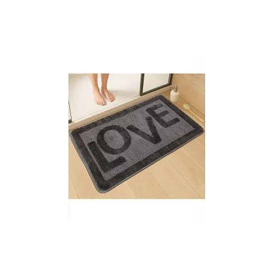 L`ESSENTIEL MAISON PROSTIRKA ZA KUPATILO LOVE ANTHRACITE