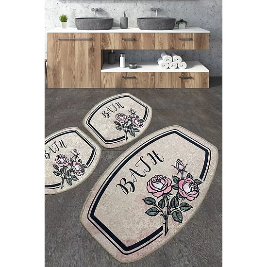 L`ESSENTIEL MAISON SET 3 PROSTIRKE ZA KUPATILO MAND