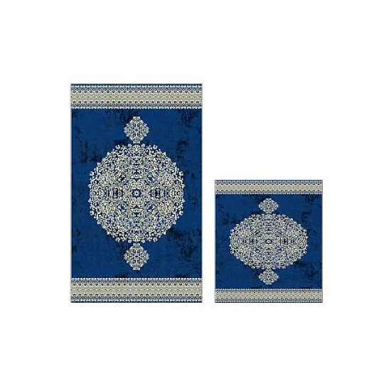 L`ESSENTIEL MAISON SET 2 PROSTIRKE ZA KUPATILO 510602 BLUE