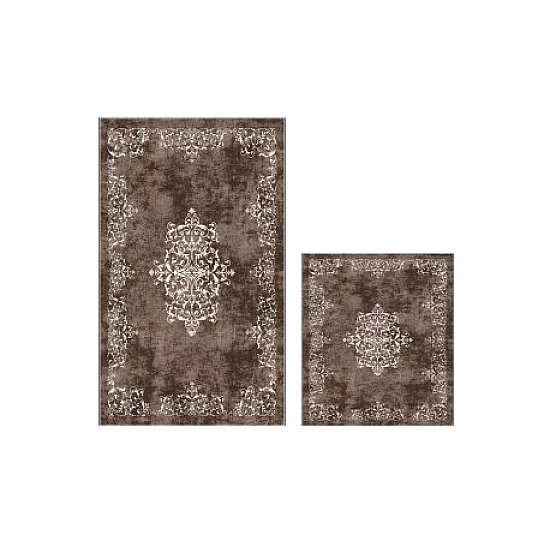 L`ESSENTIEL MAISON SET 2 PROSTIRKE ZA KUPATILO 510616 BROWN