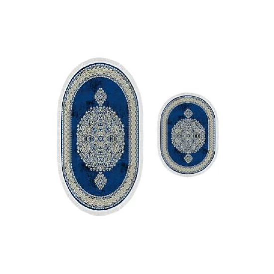 L`ESSENTIEL MAISON SET 2 PROSTIRKE ZA KUPATILO 410602 O BLUE