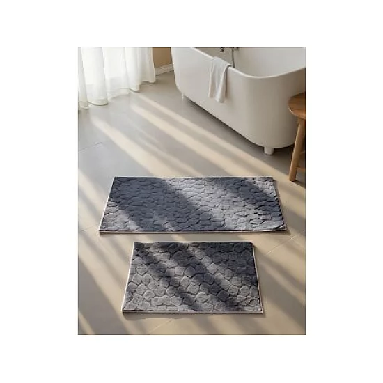 L`ESSENTIEL MAISON SET 2 PROSTIRKE ZA KUPATILO RABBIT ANTHRACITE