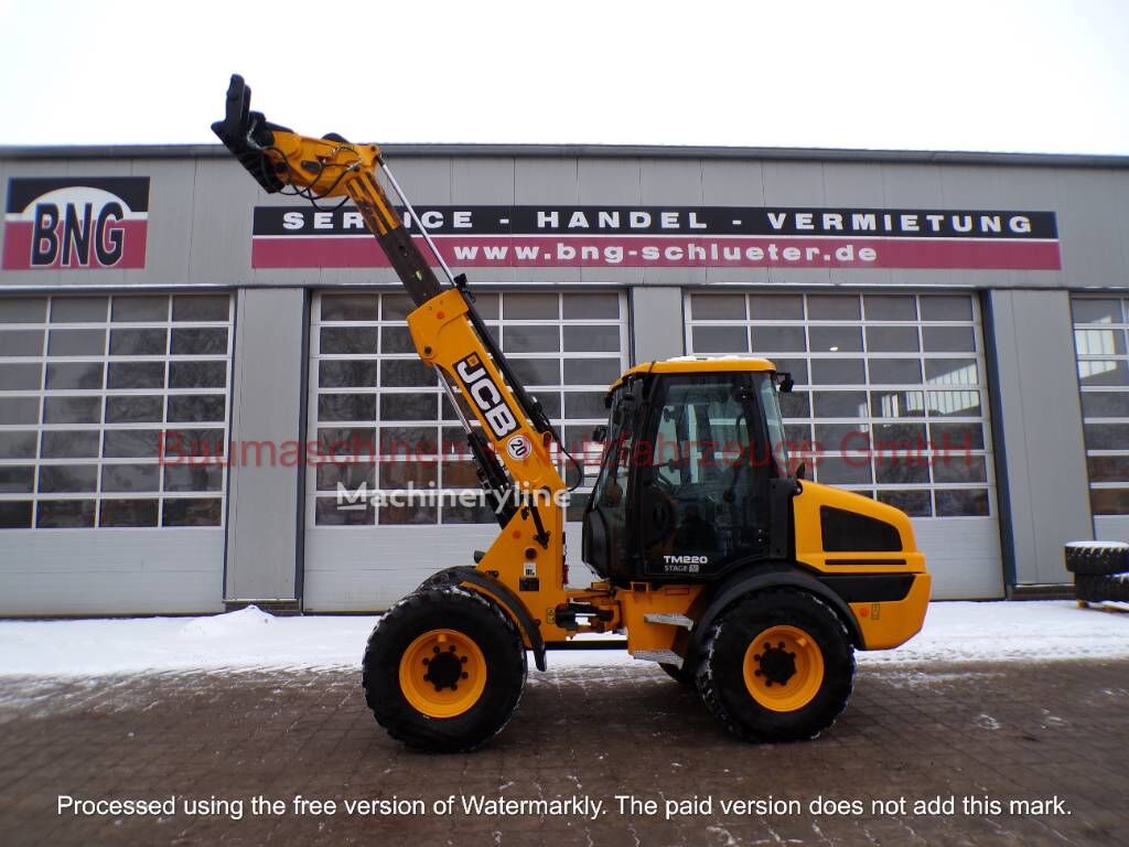 JCB TM220 DEMO 20km/h prednji utovarivač