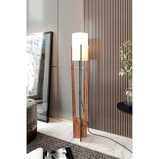 OPVIQ PODNA LAMPA MINIMALIST WALNUT