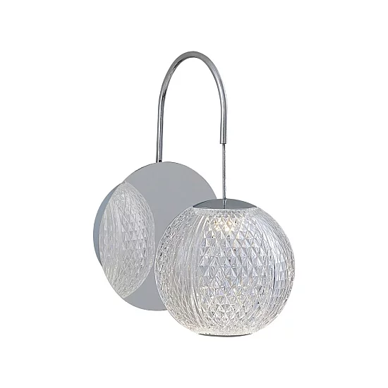 OPVIQ ZIDNA LAMPA L1387 CHROME CENA