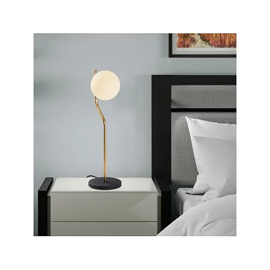 OPVIQ STONA LAMPA TULIP 13821 BLACK CENA