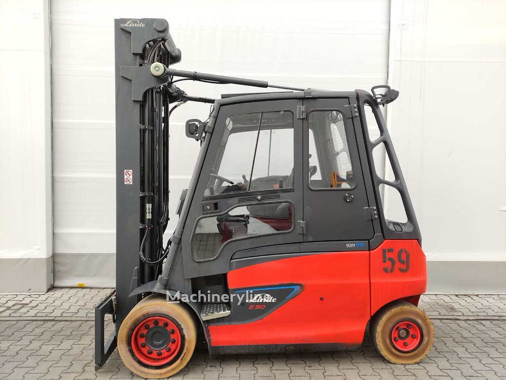 Linde E50HL-01/600-388 električni viljuškar