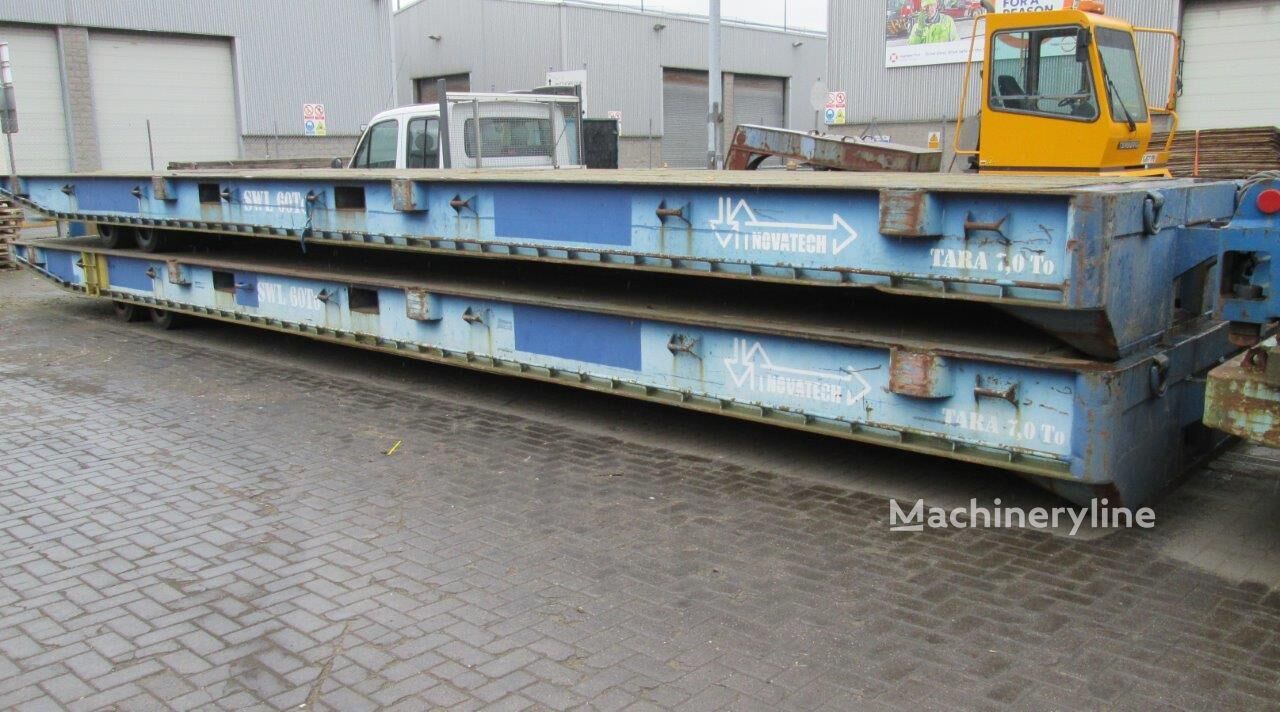 Roll trailers 60t capacity 40’ long 2 available prikolica za rolo kontejnere