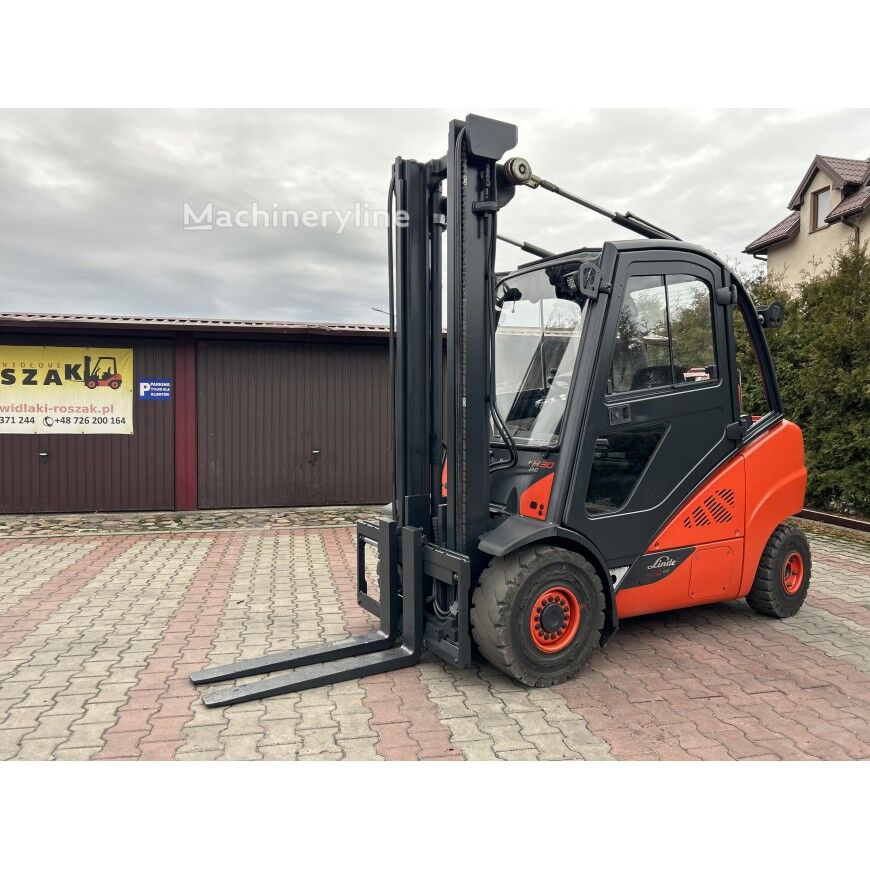 Linde H30T-02 viljuškar na gas