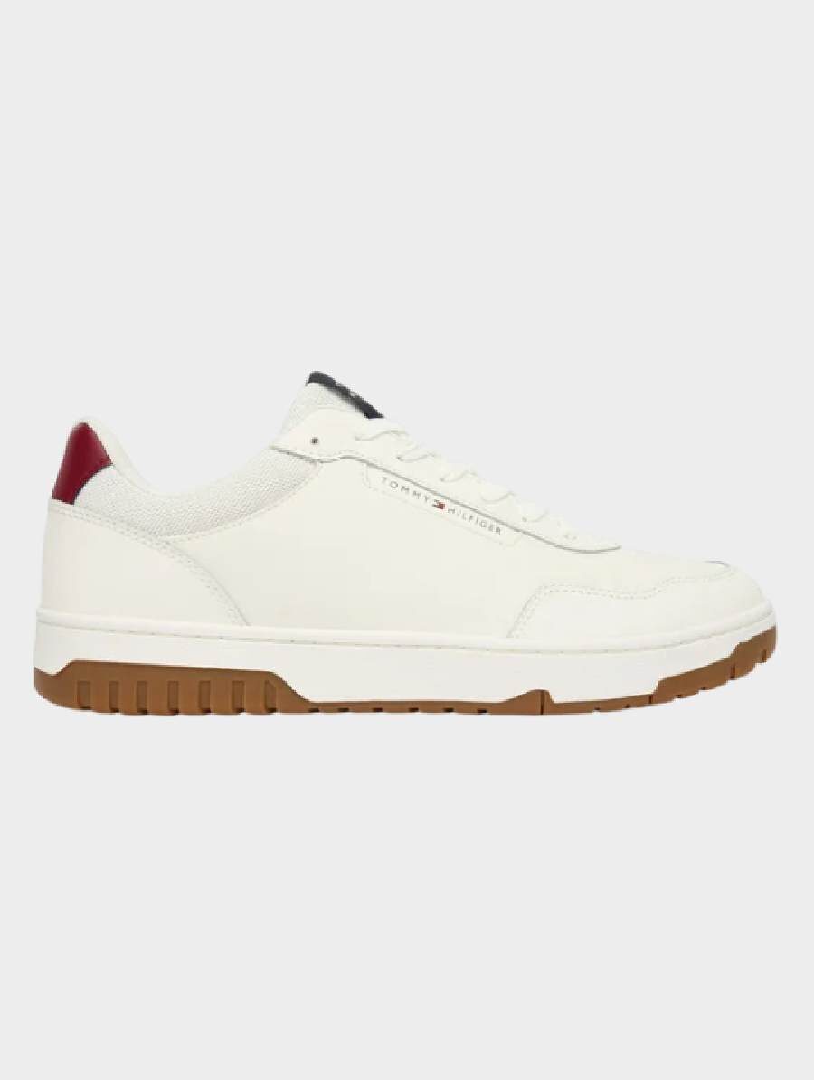 TOMMY HILFIGER MUŠKE PATIKE BELE THFM0FM05713 0GY