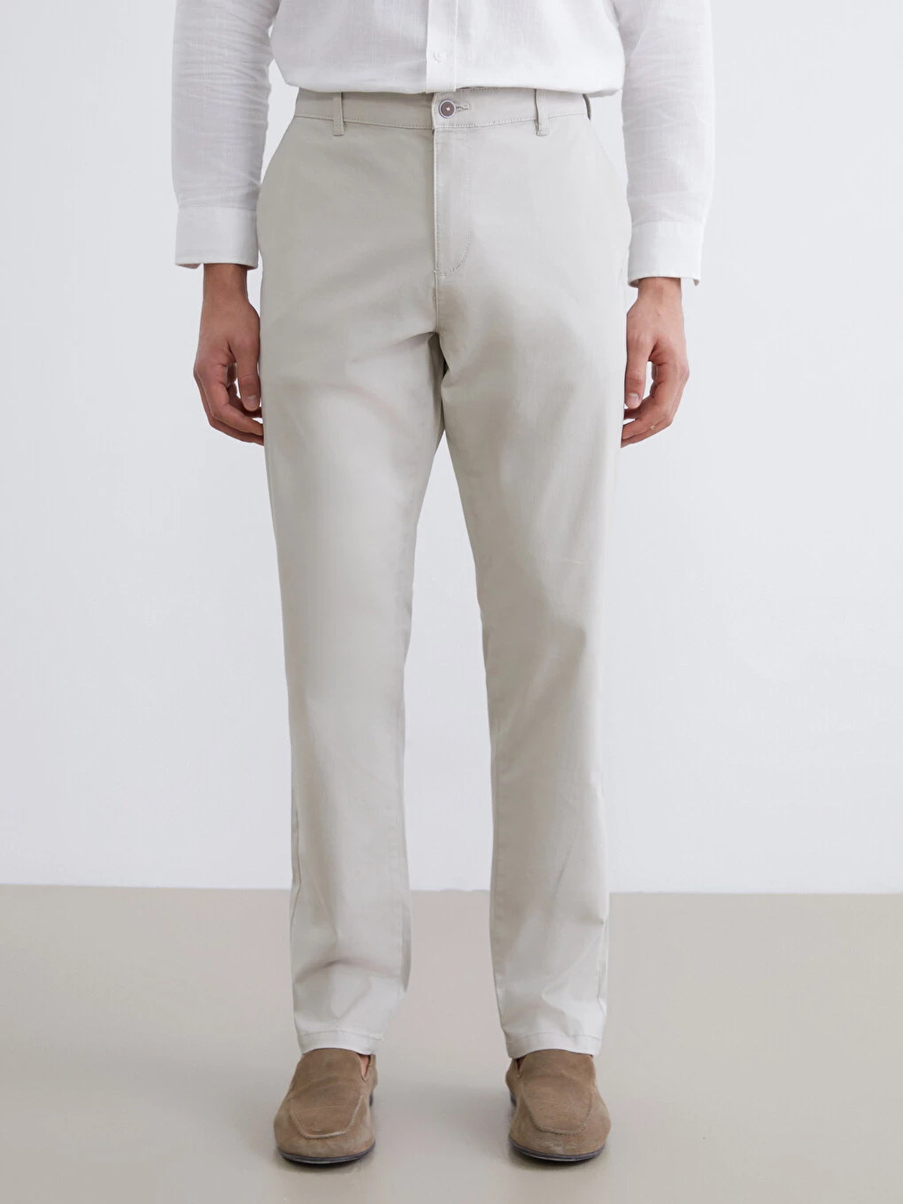 LCWAIKIKI Classic Usko Krojene Muške Chino Pantalone