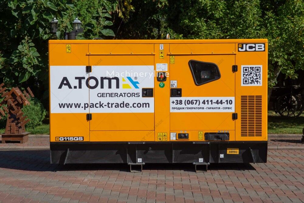 Novi JCB Dizelniy generator JCB G115QS 92/84 kVt diesel generator