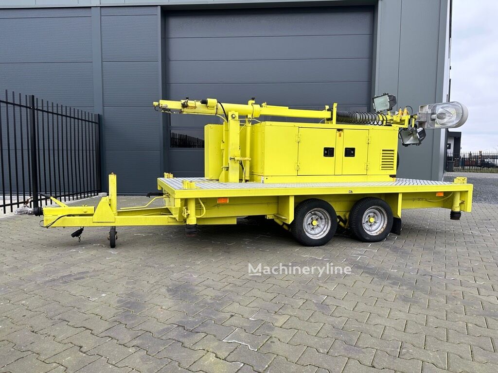Atlas Copco Unique generator with light pole on trailer! rasvetni toranj
