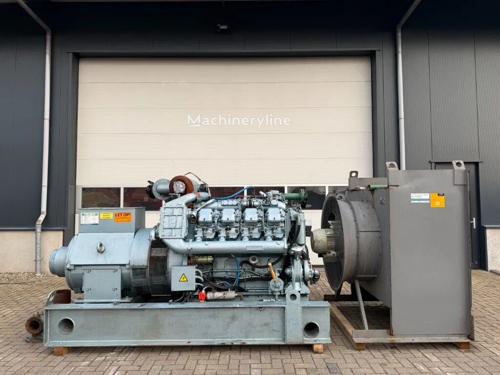 Dorman 8QTCW unelec 440 kVA noodstroom aggregaat generatorset 34 diesel generator