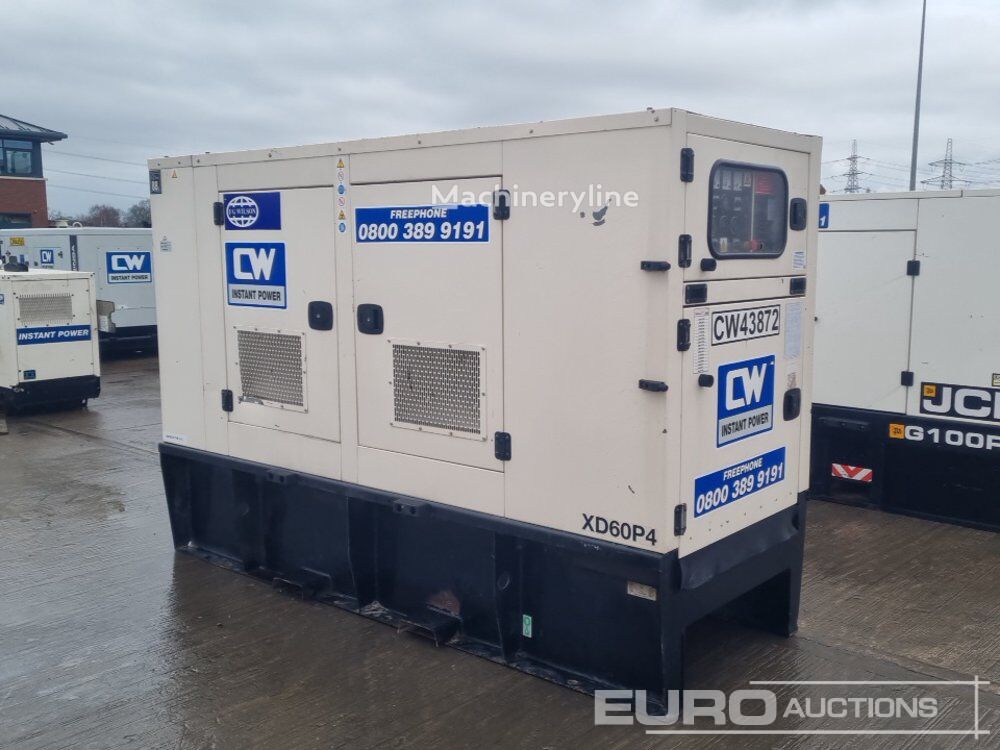 Prodaje se FG Wilson XD60P4 diesel generator na aukciji