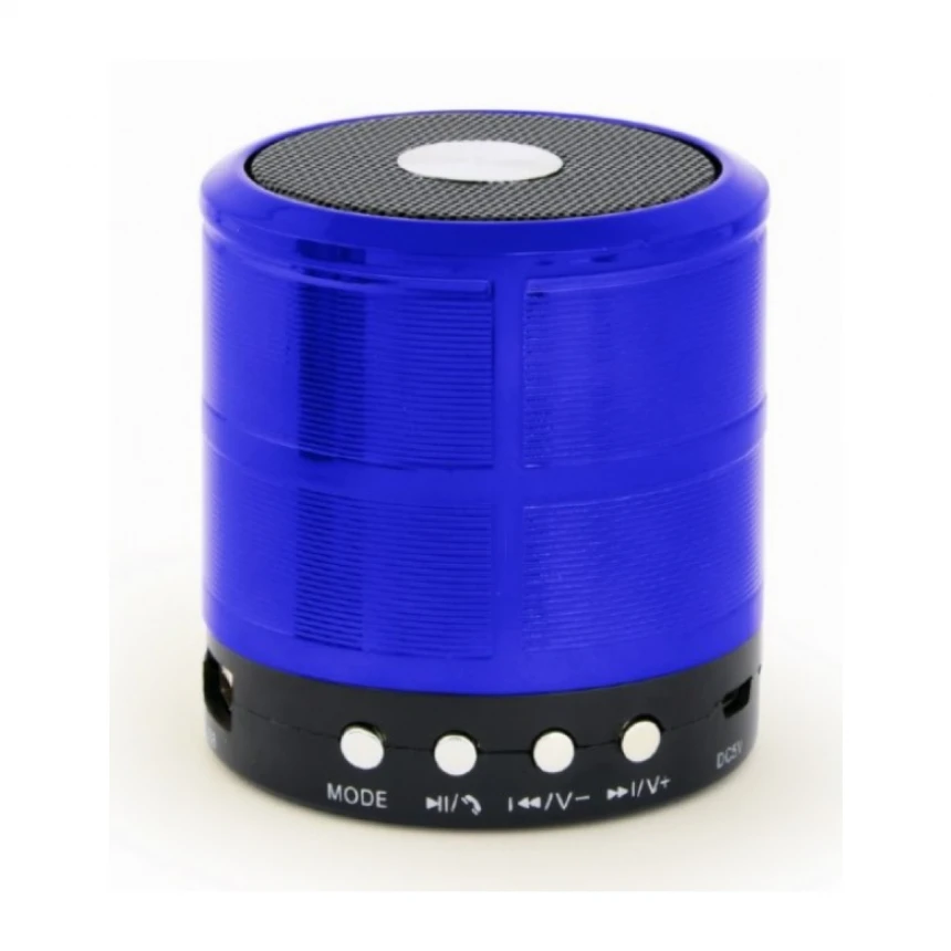 SPK-BT-08-B Gembird Portable Bluetooth speaker +handsfree 3W, FM, microSD, AUX, blue FO