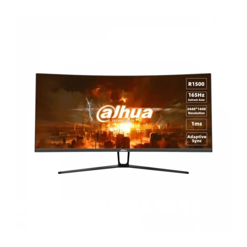 Monitor 34 Dahua LM34-E330C 3440x1440/21:9/VA/180Hz/1ms/2xHDMI/2xDP/Curved