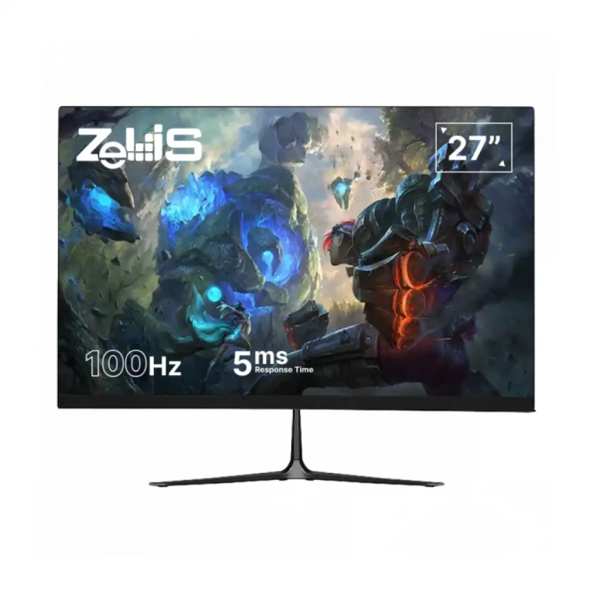 Monitor 27 Zeus ZUS2700IPS 1920x1080/Full HD/IPS/100Hz/HDMI/VGA/Frameless