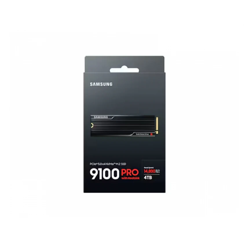 SSD M.2 NVMe Samsung 4TB 9100 Pro MZ-VAP4T0CW Heatsink Series