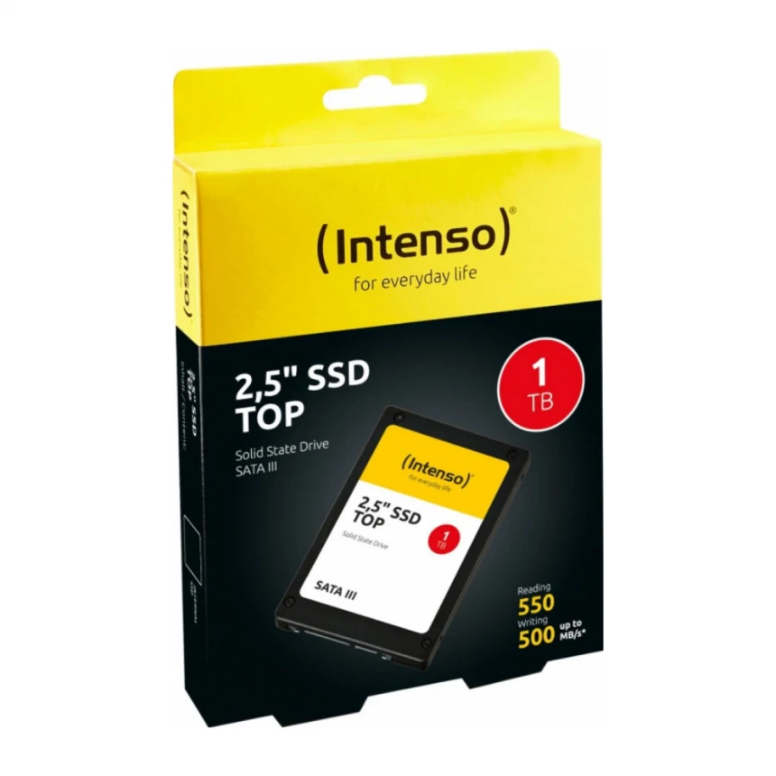 SSD 2.5inc 1TB Intenso Top Performance Read 550Mbs Write 500Mbs 3812460