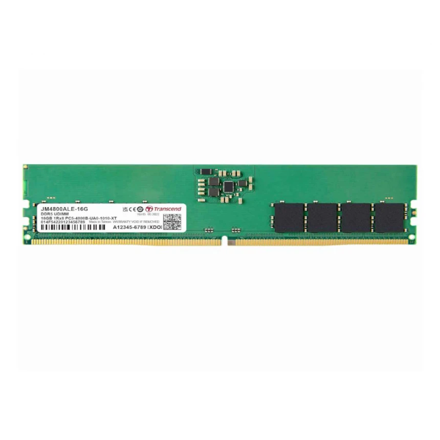 Memorija TRANSCEND 16GB/DIMM/DDR5/4800MHz/CL40/crna