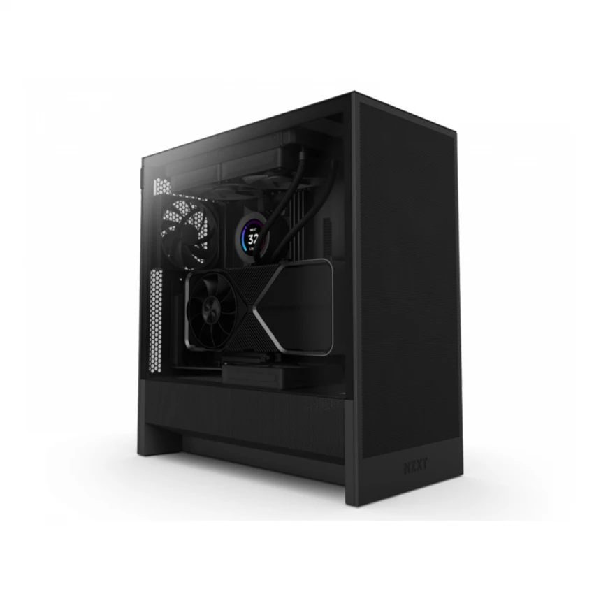 NZXT H5 Flow Gaming kućište crno (CC-H52FB-01)
