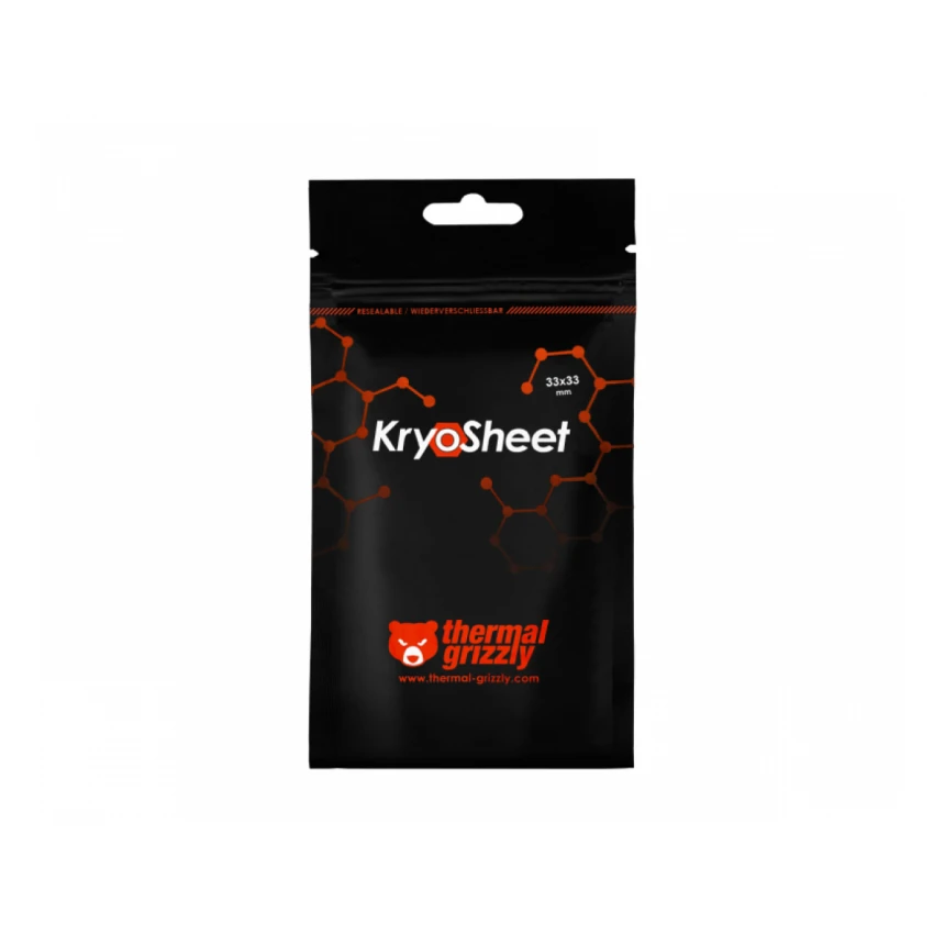THERMAL GRIZZLY TG KryoSheet - 38x 38x 0,2 mm termal pad (TG-KS-38-38)