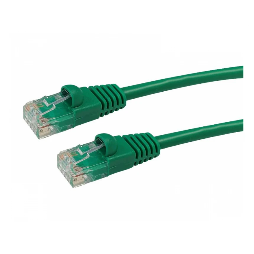 E-GREEN Kabl UTP patch Cat6 0.3m zeleni