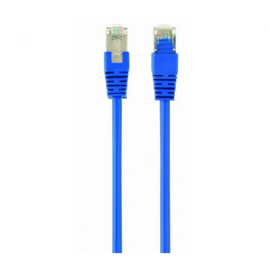 PP22-0.5M/B Gembird Mrezni kabl FTP Cat5e Patch cord, 0.5m blue